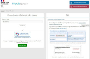 Où trouver son numéro fiscal première fois - 1ère déclaration impôt